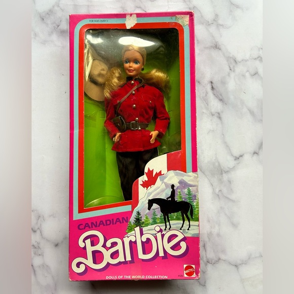 Barbie | Toys | Dolls Of The World Canadian Barbie Doll | Poshmark
